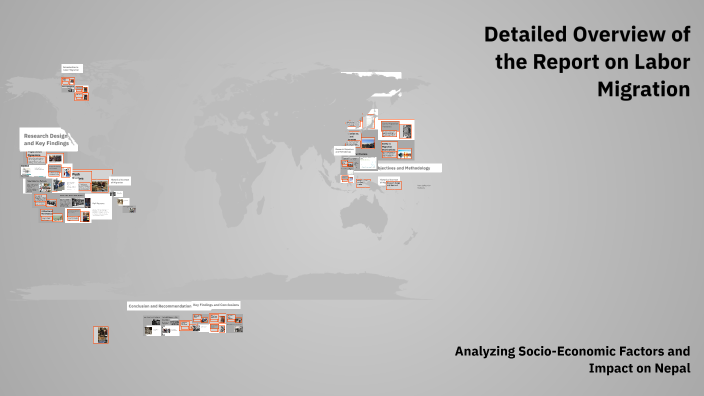 Detailed Overview of the Report on Labor Migration by PNX Ninja on Prezi