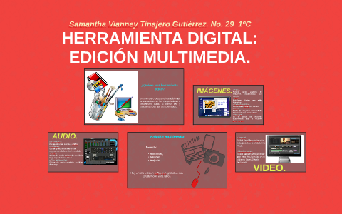 HERRAMIENTA DIGITAL: EDICIÓN MULTIMEDIA. by Samantha Tinajero on Prezi
