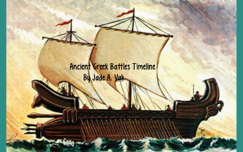 Ancient Greek Battles Timeline by