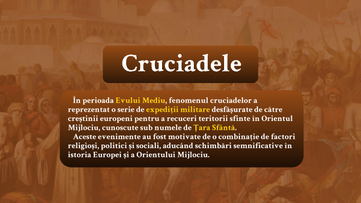 Cruciadele by elev on Prezi
