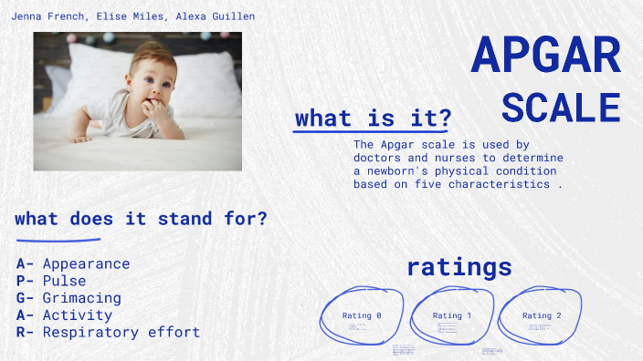 APGAR SCALE by Jenna French on Prezi