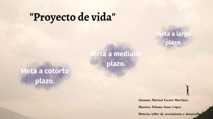 PROYECTO DE VIDA by Marisol Escoto on Prezi