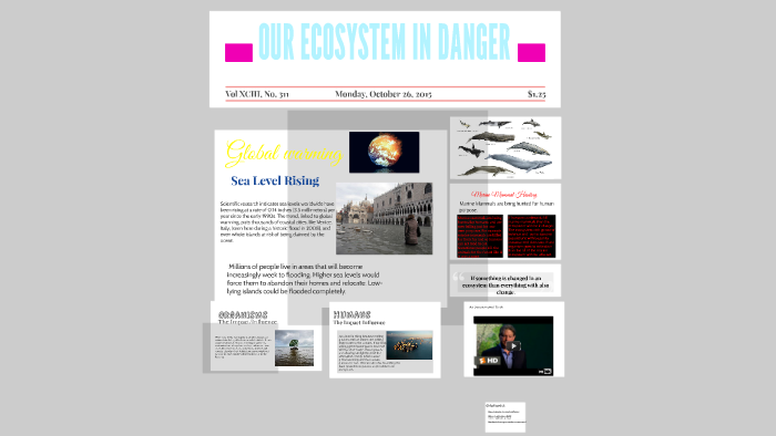 OUR ECOSYTEM IN DANGER by Daisy Mercado on Prezi