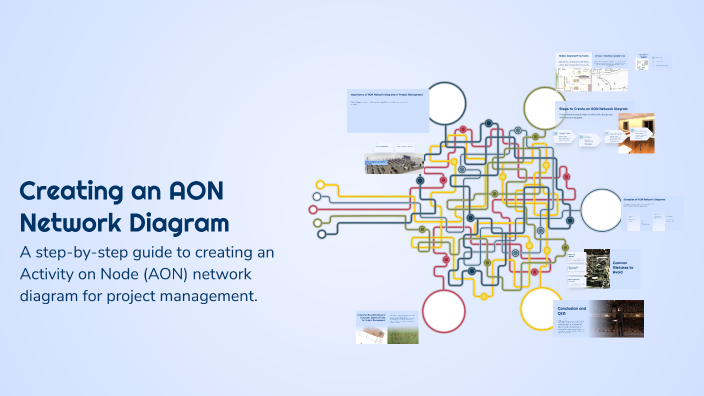 Creating an AON Network Diagram by journey on Prezi