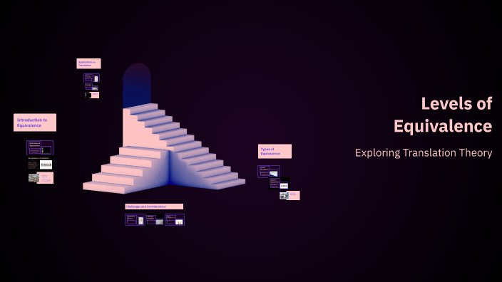 Levels of Equivalence by Florence on Prezi