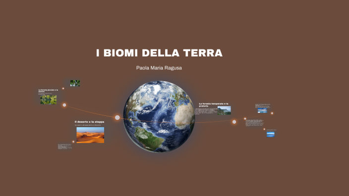 i biomi della terra by Paola Maria Ragusa on Prezi