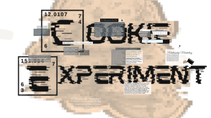 The Cookie Expirement by Drew Albrecht on Prezi
