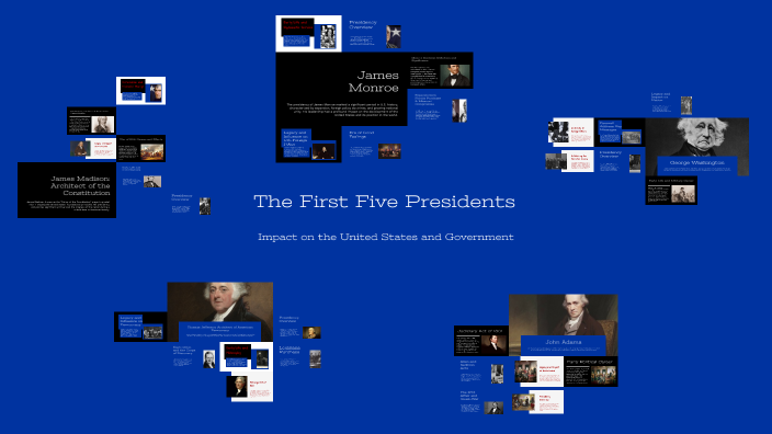 The First Five Presidents by Laci Strong on Prezi