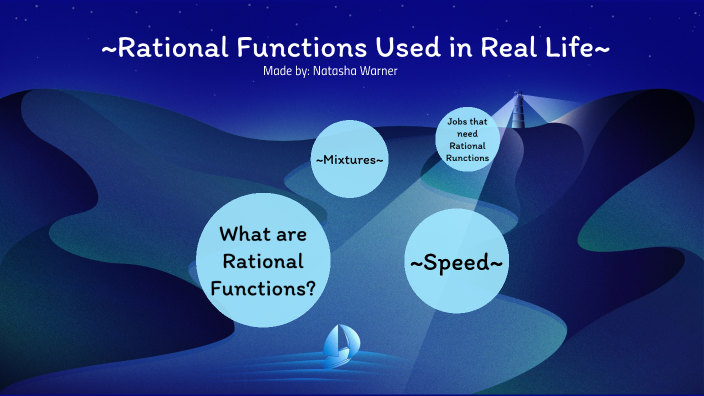 Rational Functions Real Life Applications Natasha Warner By Natasha