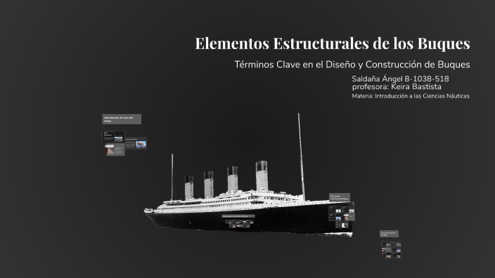 Elementos estructurales de los buques by Ángel Saldaña on Prezi