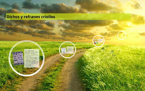 Dichos y refranes criollos by Elena Pedreros on Prezi