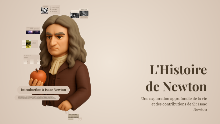 L'Histoire de Newton by Erwan Jdjdks on Prezi