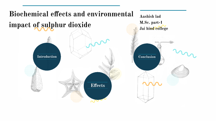 biochemical effects and environmental impact of sulphur dioxide by ...