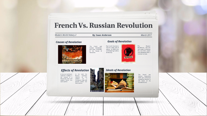 French Vs. Russian Revolution by Isaac Anderson on Prezi