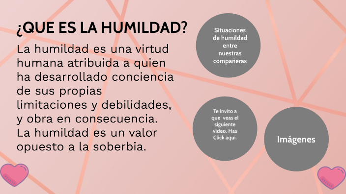 ¿QUE ES LA HUMILDAD? by Luciana Olmos on Prezi