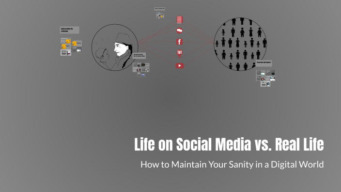 Life on Social Media vs. Real Life by Arham Junaid on Prezi