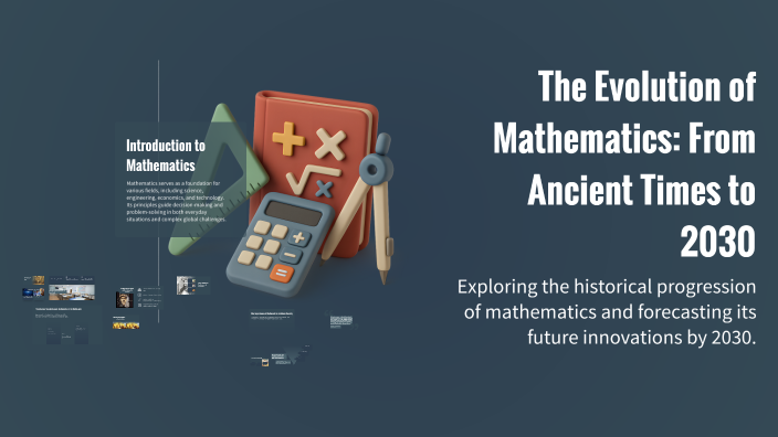 The Evolution of Mathematics: From Ancient Times to 2030 by Anjeza Bici ...