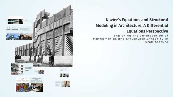 Navier’s Equations and Structural Modeling in Architecture: A ...