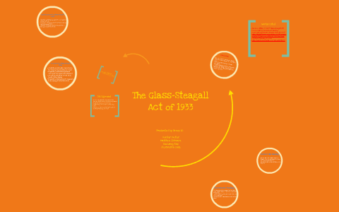 The Glass-Steagall Act of 1933 by Alexandria Lake on Prezi