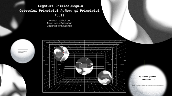 Legaturi Chimice; Regula Octetului; Principiul Aufbau; Principiul Pauli ...