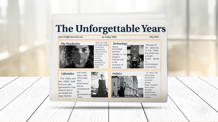 The 1920s vs. the 2020s by Ashlyn Mills on Prezi