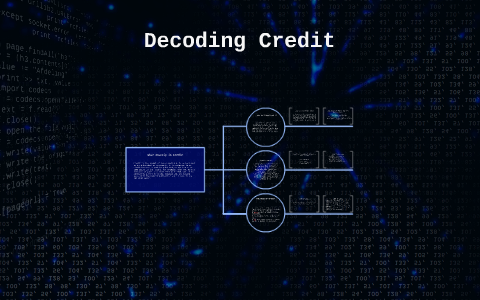 Decoding Credit by Chase Hines on Prezi