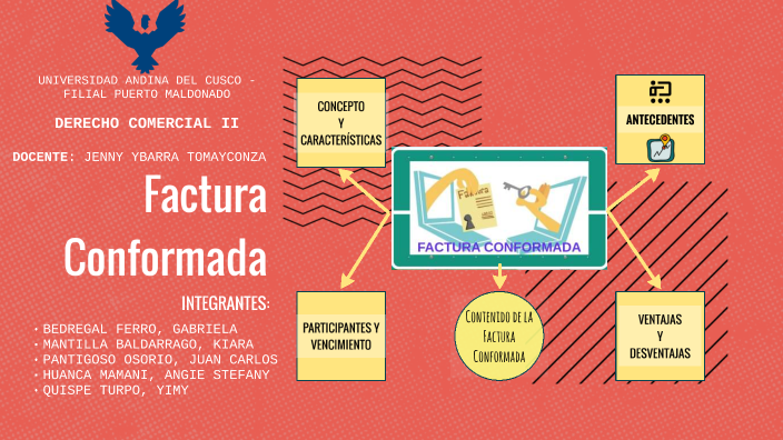 FACTURA CONFORMADA by GABRIELA BEDREGAL FERRO on Prezi