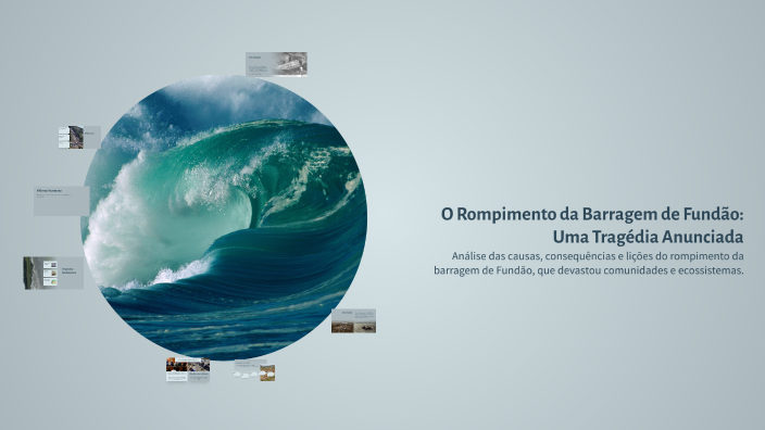 O Rompimento da Barragem de Fundão: Uma Tragédia Anunciada by ...