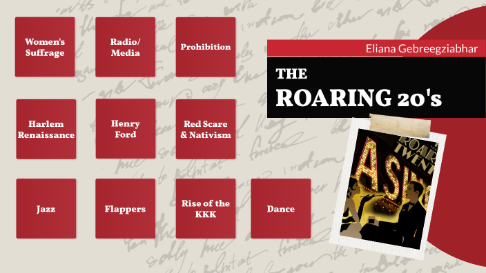 The Roaring 20s by Eliana Gebreegziabhar on Prezi