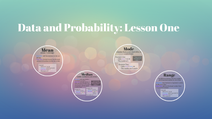 Data and Probability: Lesson One by Christina M on Prezi