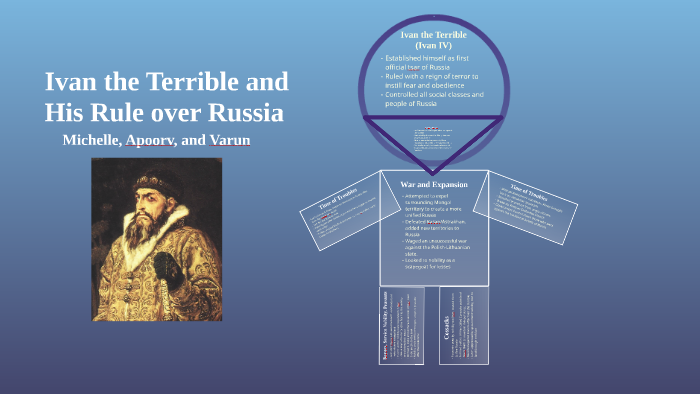 Ivan the Terrible and His Rule over Russia by Michelle Liu on Prezi
