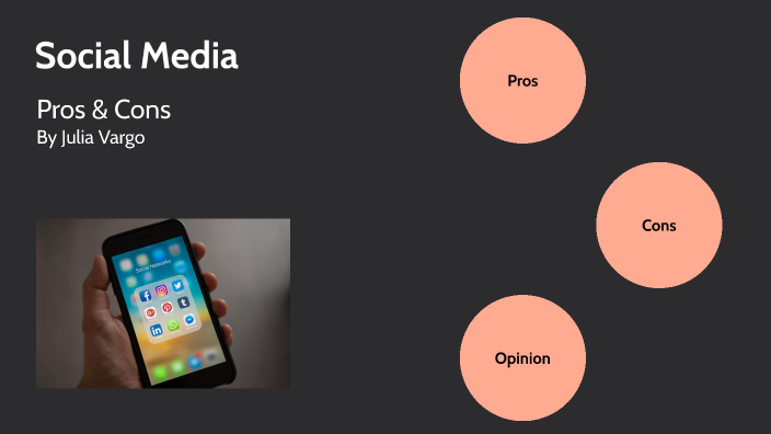Social Media Pros and Cons by Julia Vargo on Prezi