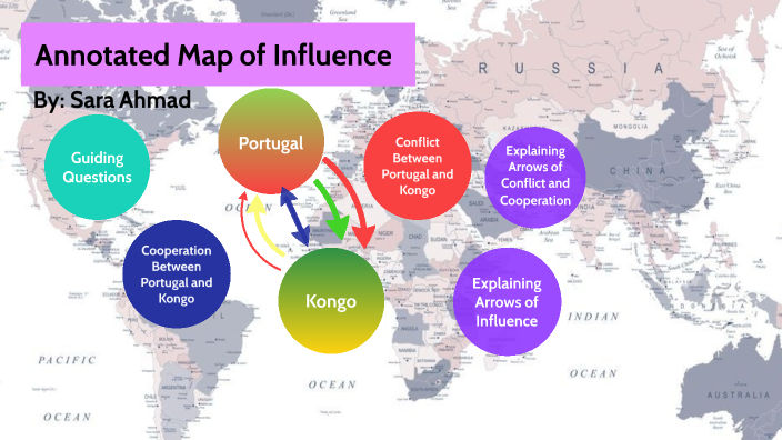 An Annotated Map of Influence by Sara Ahmad on Prezi
