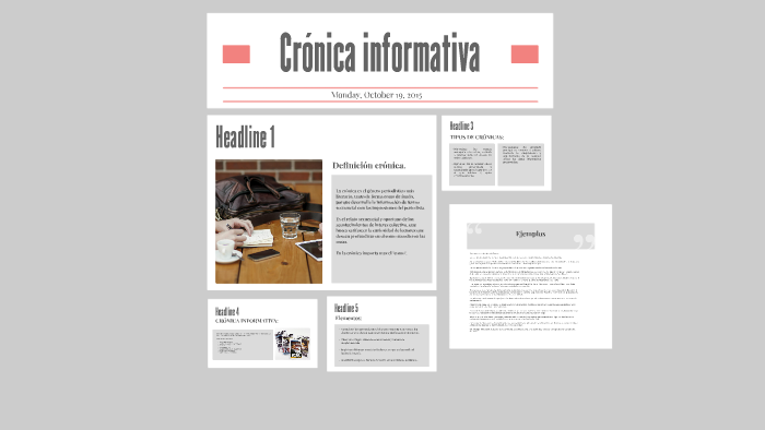 Crónica informativa by vanessa saldarriaga on Prezi