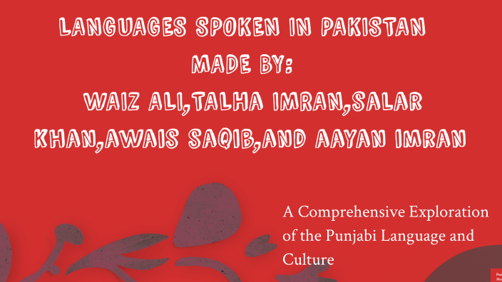 Languages Spoken in Pakistan by khuram mushtaq on Prezi