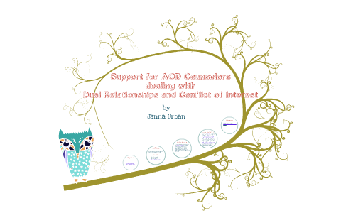 A Peer Support Plan for AOD Counselors dealing with Dual Relationships ...