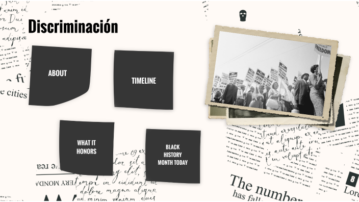 La descriminación by Santiago Garduño on Prezi