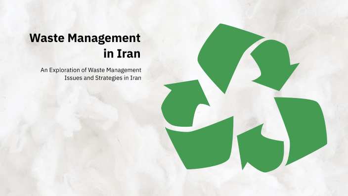 Waste Management in Iran: Challenges, Practices, and Solutions by Sasa ...