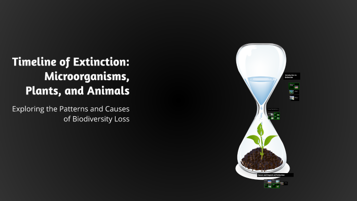 Timeline of Extinction: Microorganisms, Plants, and Animals by pearlychelle Manalo on Prezi