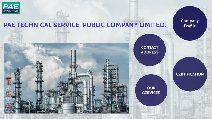 PAE TECHNICAL SERVICE PUBLIC COMPANY LIMITED. by pimnara ...