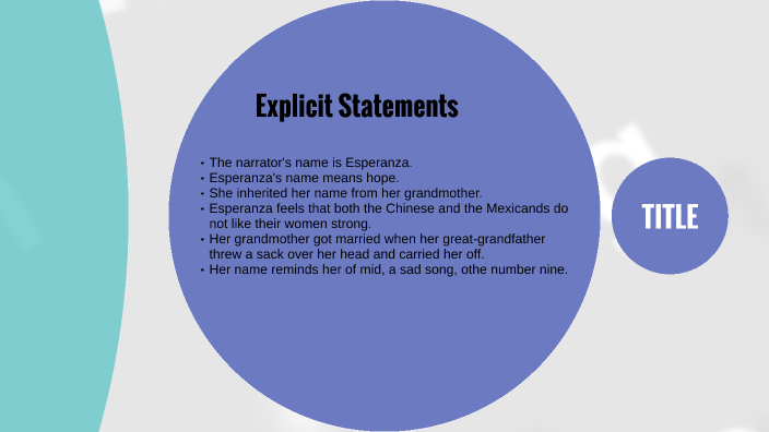 Citing Text Evidence: Explicit vs Implicit by Jennifer Avallone on Prezi