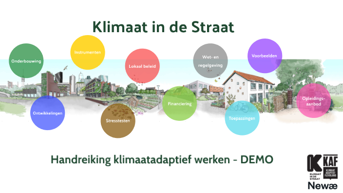 Handreiking klimaatadaptief werken by Klimaat in de Straat on Prezi