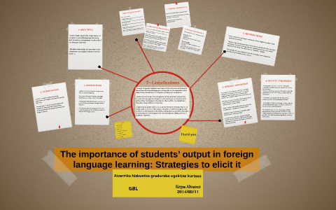 The importance of students’ output in foreign language learn by Kepa ...
