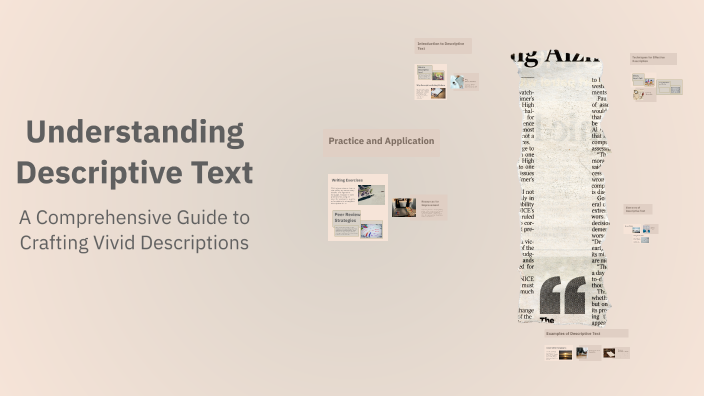 Understanding Descriptive Text by RUSMAN DIANTO on Prezi