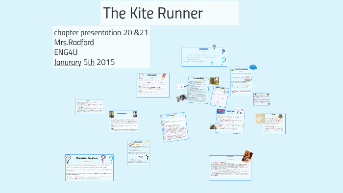 The Kite Runner Chapter Presentation by kj5 ify on Prezi