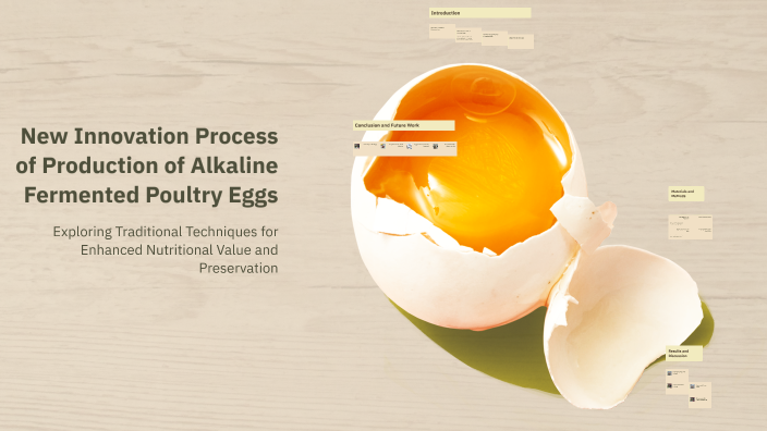 New Innovation Process of Production of Alkaline Fermented Poultry Eggs ...