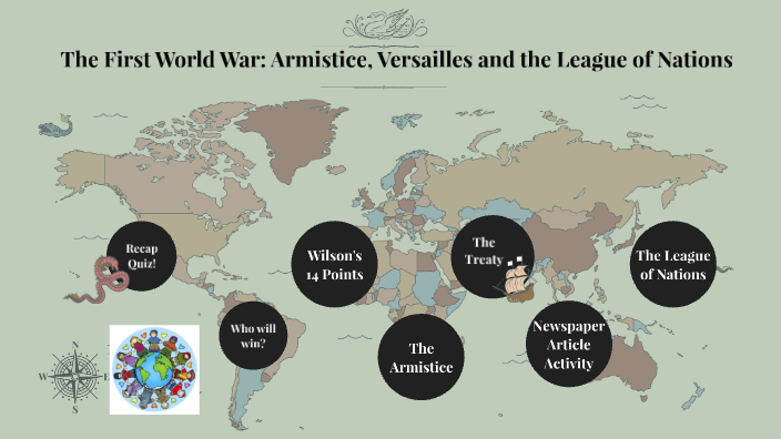 The First World War: The Armistice and the League of Nations by Dr ...