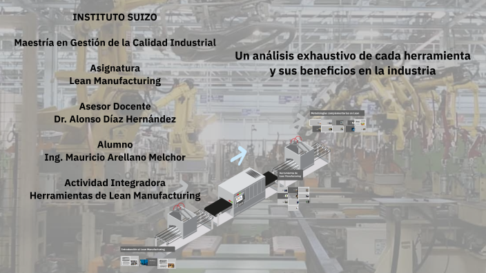 Herramientas de Lean Manufacturing by Ing Mauricio Armel on Prezi