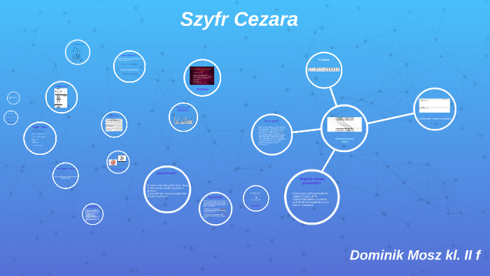 Szyfr Cezara by Dominik Mosz on Prezi