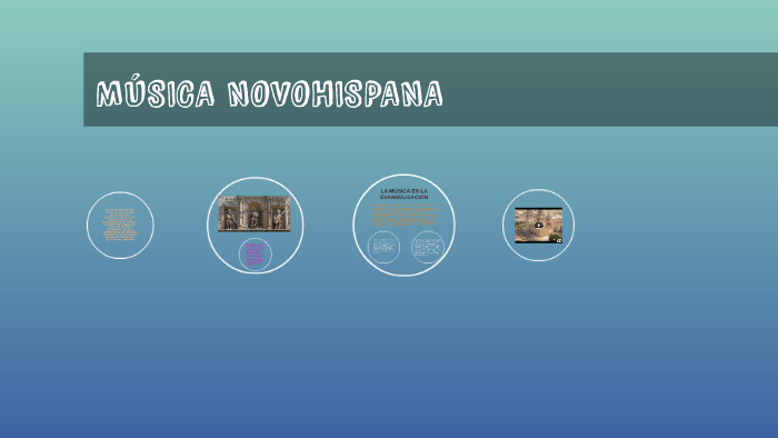 MÚSICA NOVOHISPANA by Dinorah Tomlinson on Prezi